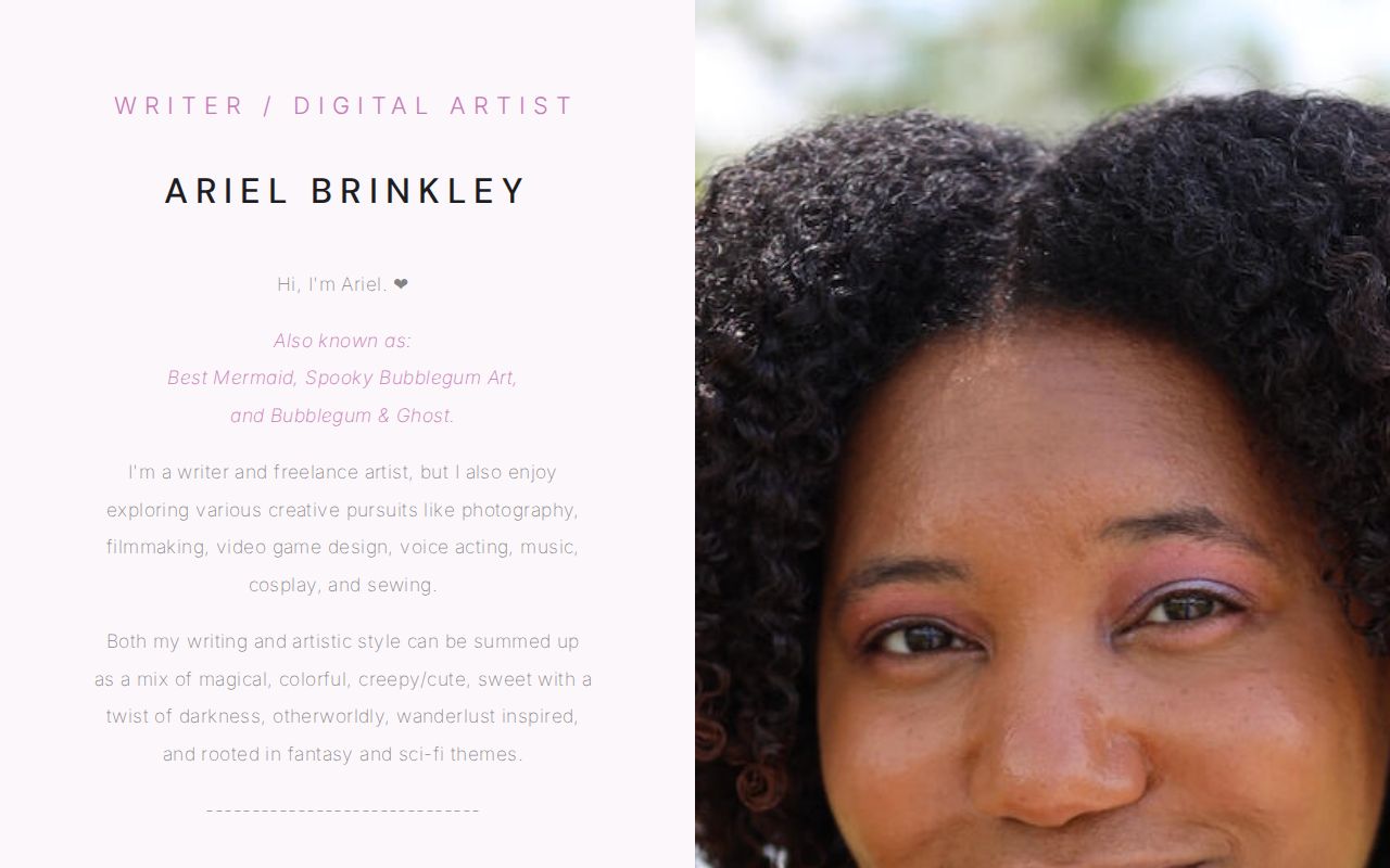 Ariel Brinkley | Writer & Artist